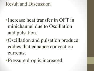 Oscillatory Flow Reactor | PDF