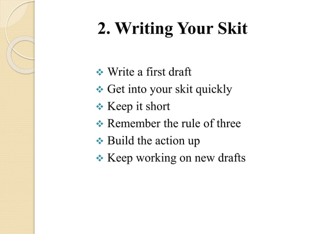 SKIT | PPTX | Homework and Study | Education