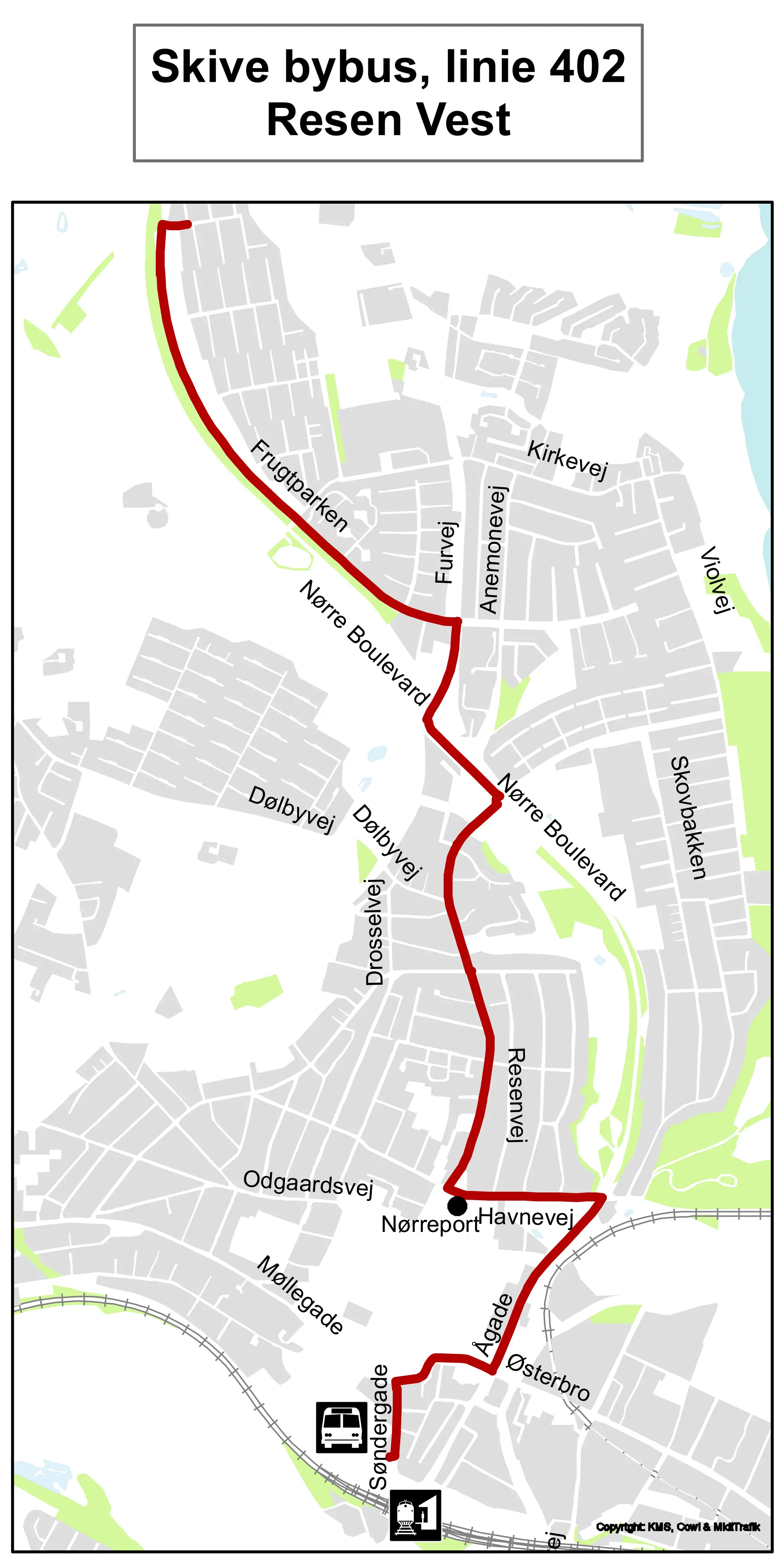 Samlet Køreplan | Skive Bybus |2010-2011| Midttrafik | PDF