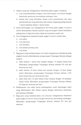 Sk juknis pembayaran tukin perubahan ok (1) | PDF