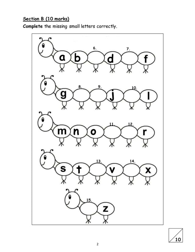 ENGLISH YEAR 1 PAPER 1 | DOCX | Educational Assessment | Education