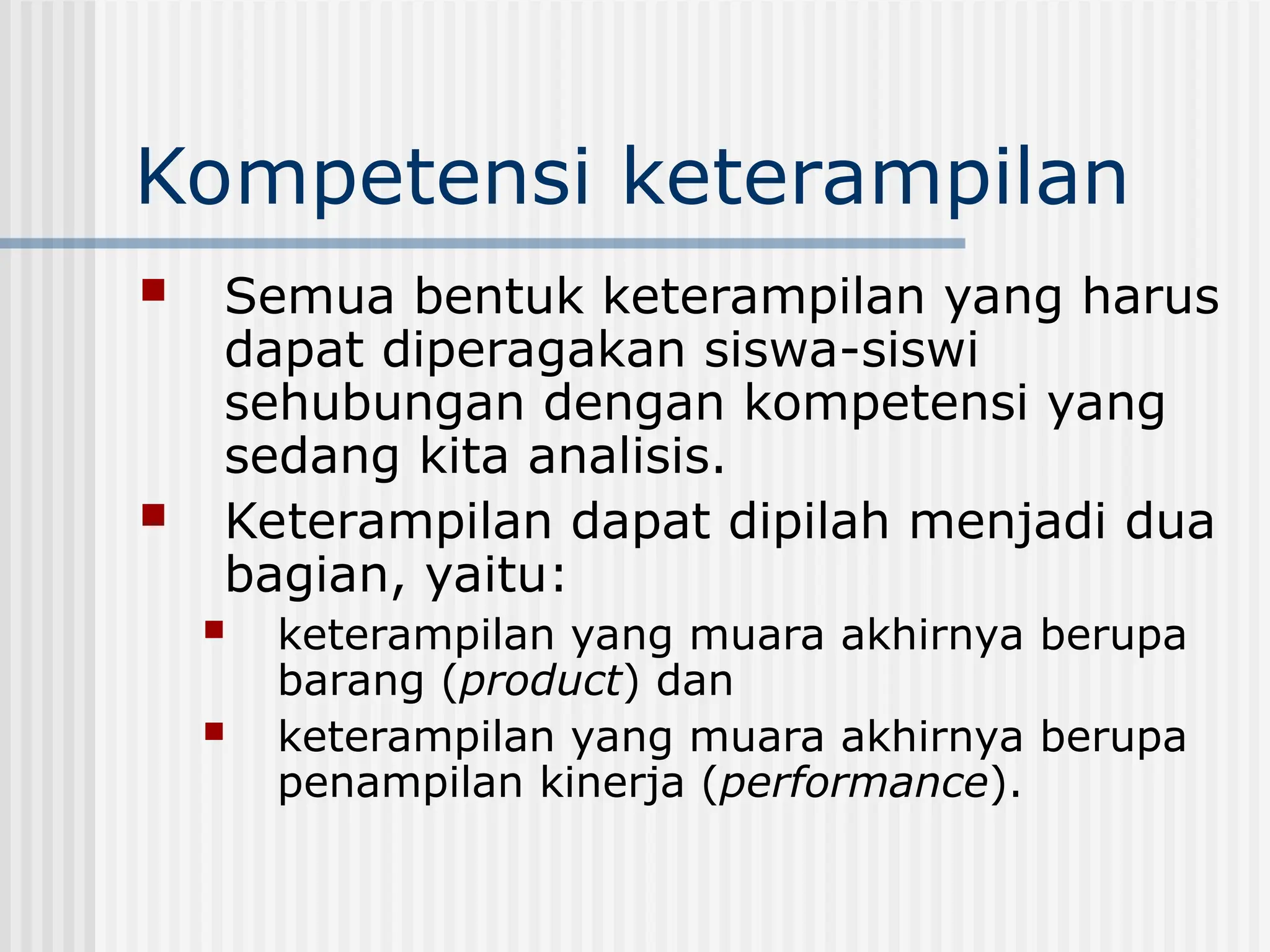 Standar Kompetensi & Kompetensi Dasar .ppt