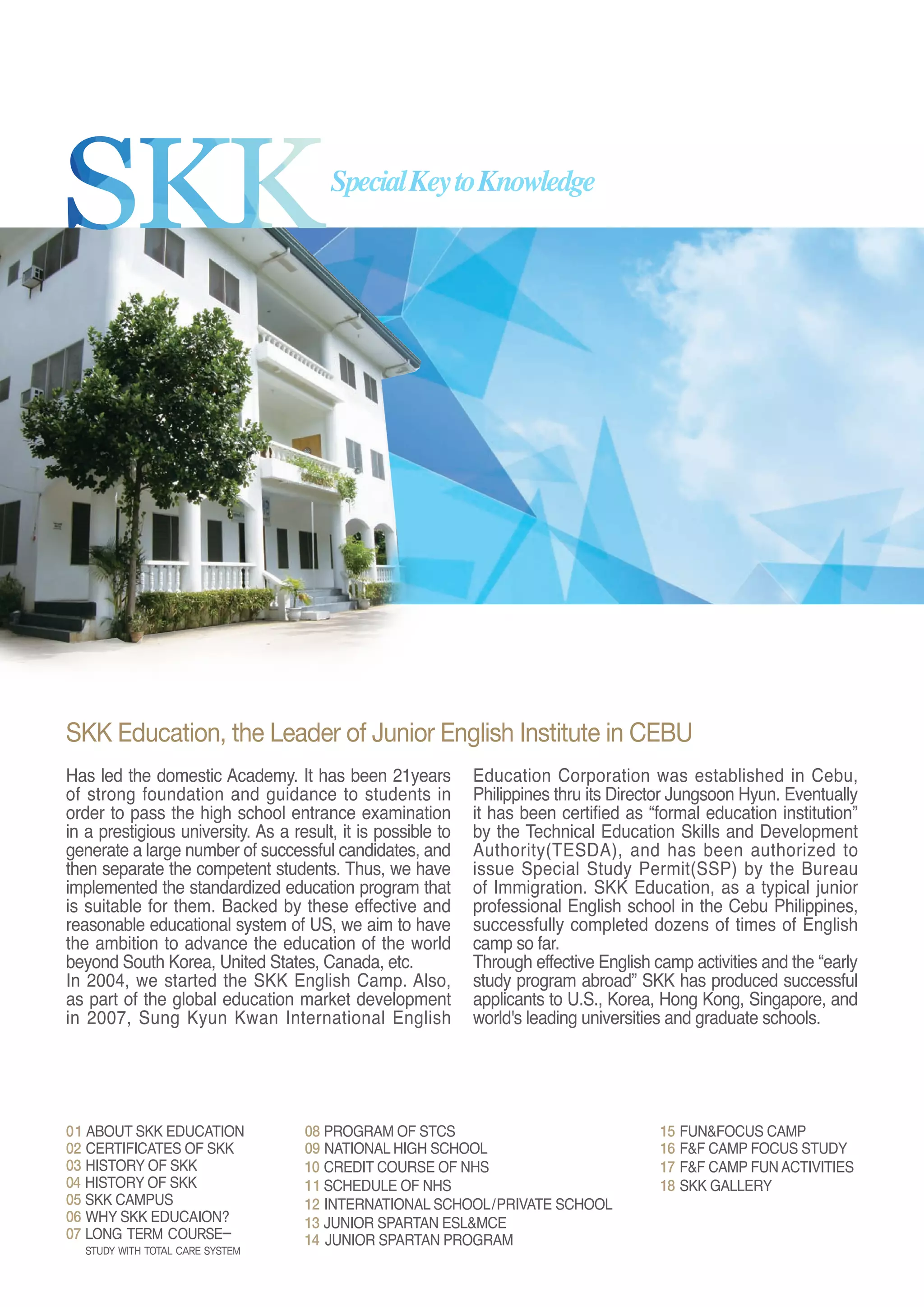 Trường SKK Education junior brochure | PDF