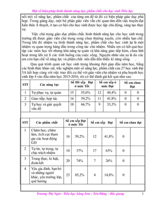 Skkn Một số biện pháp hình thành năng lực phẩm chất cho học sinh Tiểu học | DOC
