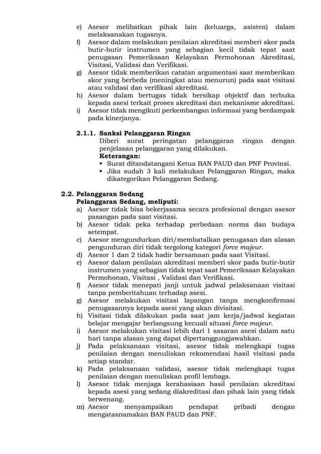 Sk kode etik ban paud dan pnf tahun 2018 1535023030 | PDF