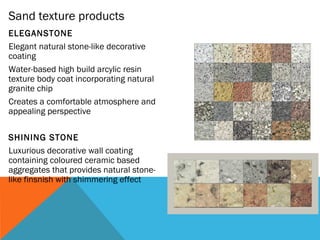 Building materials assignment 2 - Skk paint | PPT