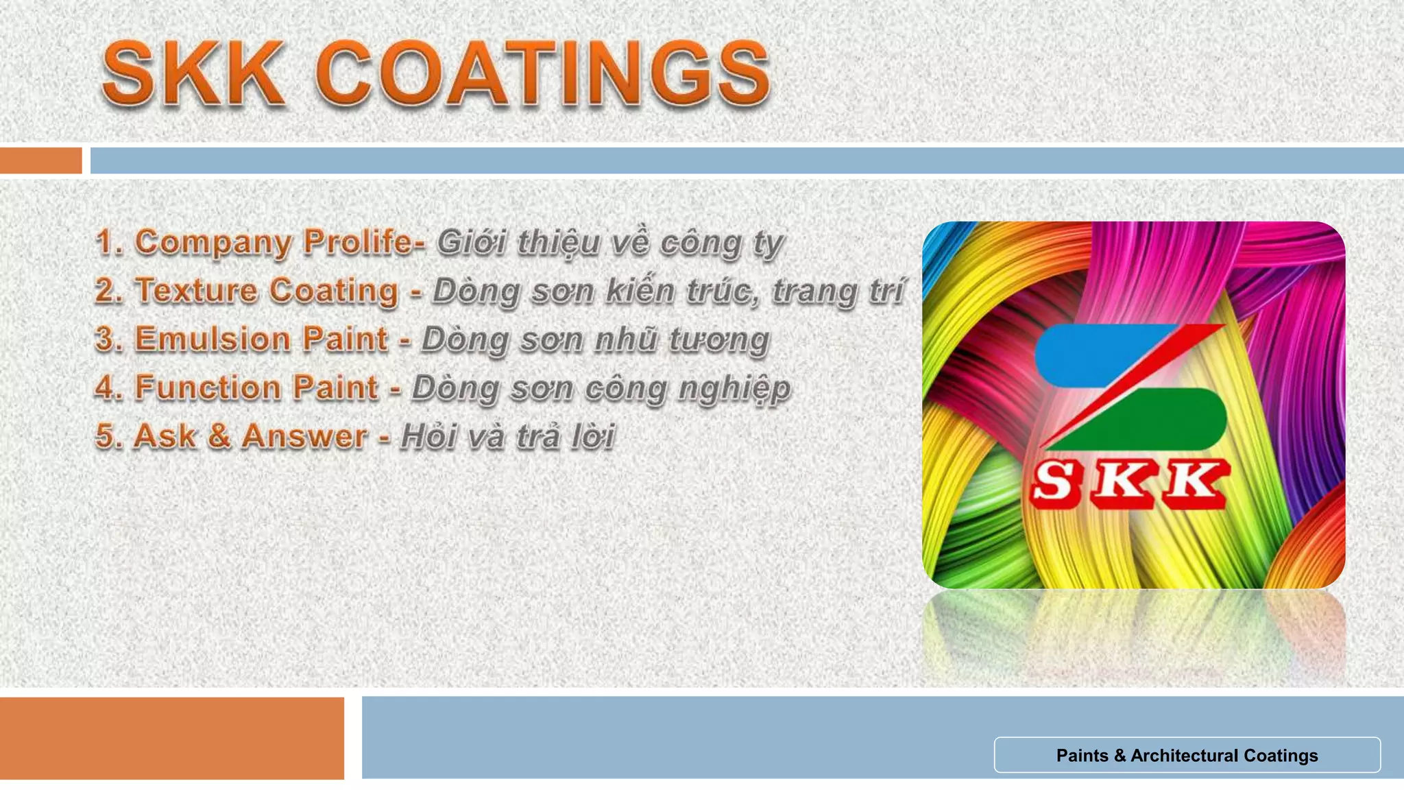 Skk' products presentation | PPTX