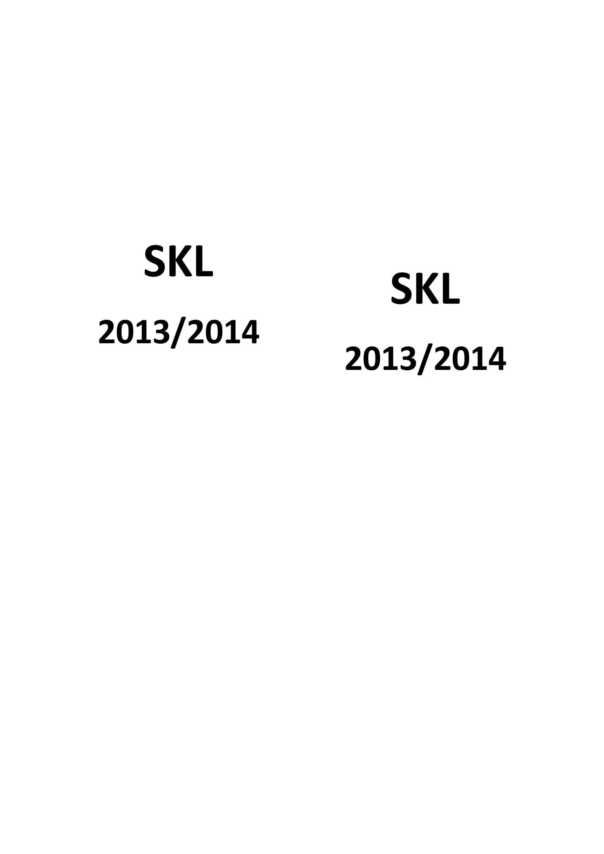 Skl | PDF