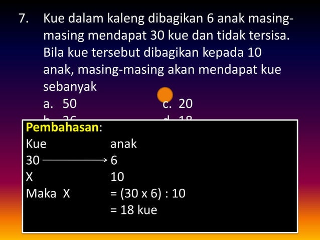 Skl 1.2. UN Matematika MTs | PPT