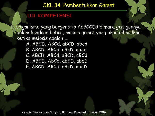 Skl 34. pembentukan gamet | PPTX