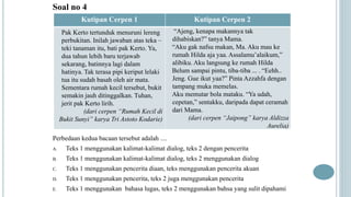 SKL Bahasa Indonesia "Lingkup Materi Membaca Sastra" | PPTX