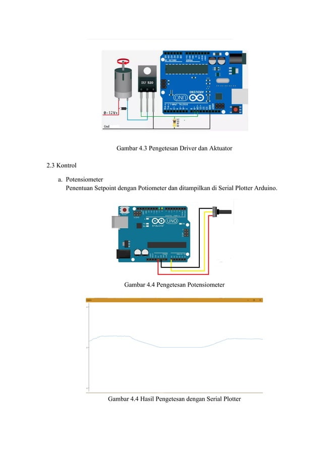 Sistem Kendali Volume Air pada Air Isi Ulang dengan Ultrasonic metode PID berbasis Arduino | PDF