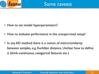Anomaly/Novelty detection with scikit-learn | PDF
