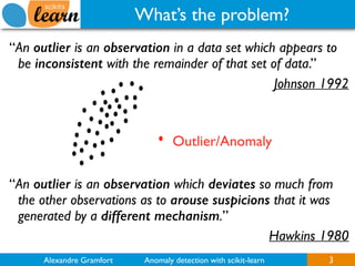 Anomaly/Novelty detection with scikit-learn | PDF