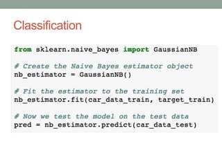 A Beginner's Guide to Machine Learning with Scikit-Learn | PPTX