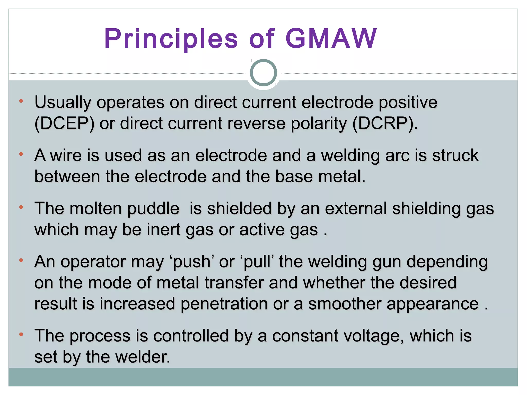 Gas Metal Arc welding | PPT