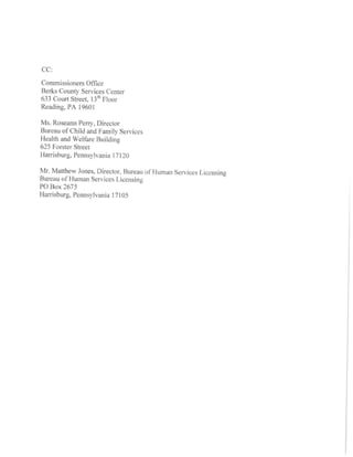 Third request the shut down BCRC | PDF