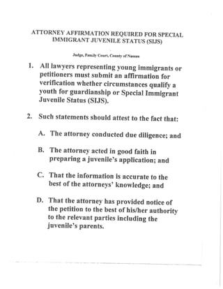 Information Request Regarding SIJS | PDF | Family and Relationships