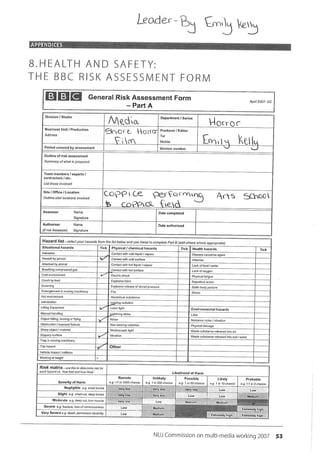 Risk Assessment Form | PDF