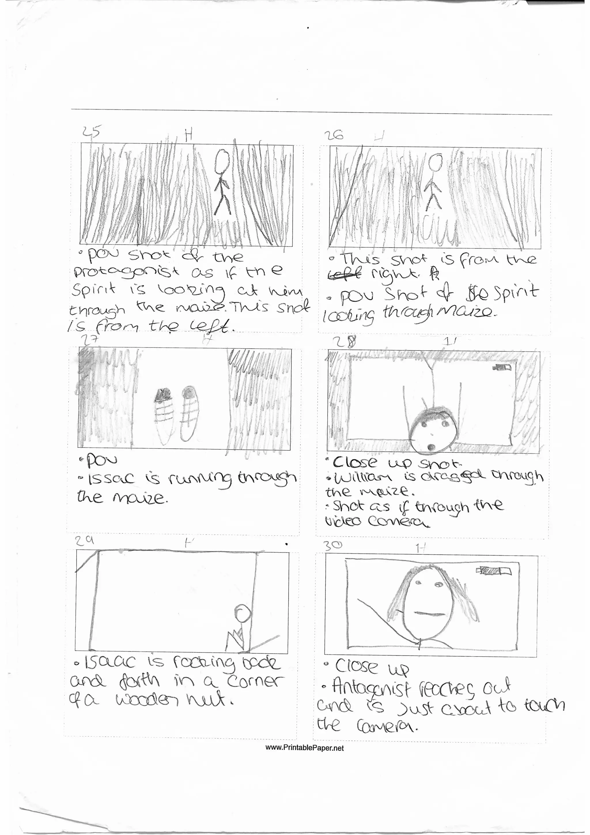 Storyboard Page 5 | PDF