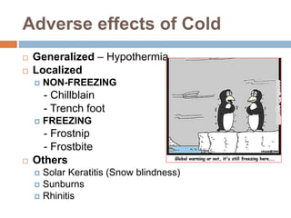 effects of extreme cold | PPT