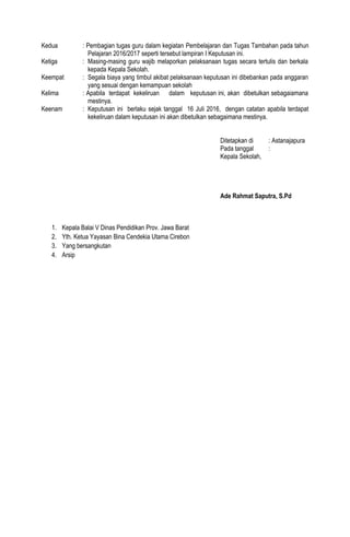 Sk mengajar smk 2017 2018 | DOC