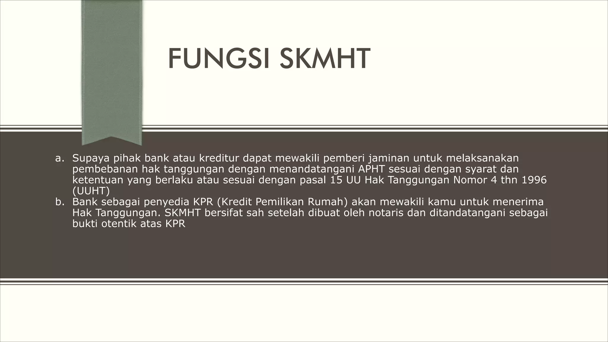 Surat Kuasa Membebankan Hak Tanggunan / SKHMT - Ricco Survival Yubaidi ...