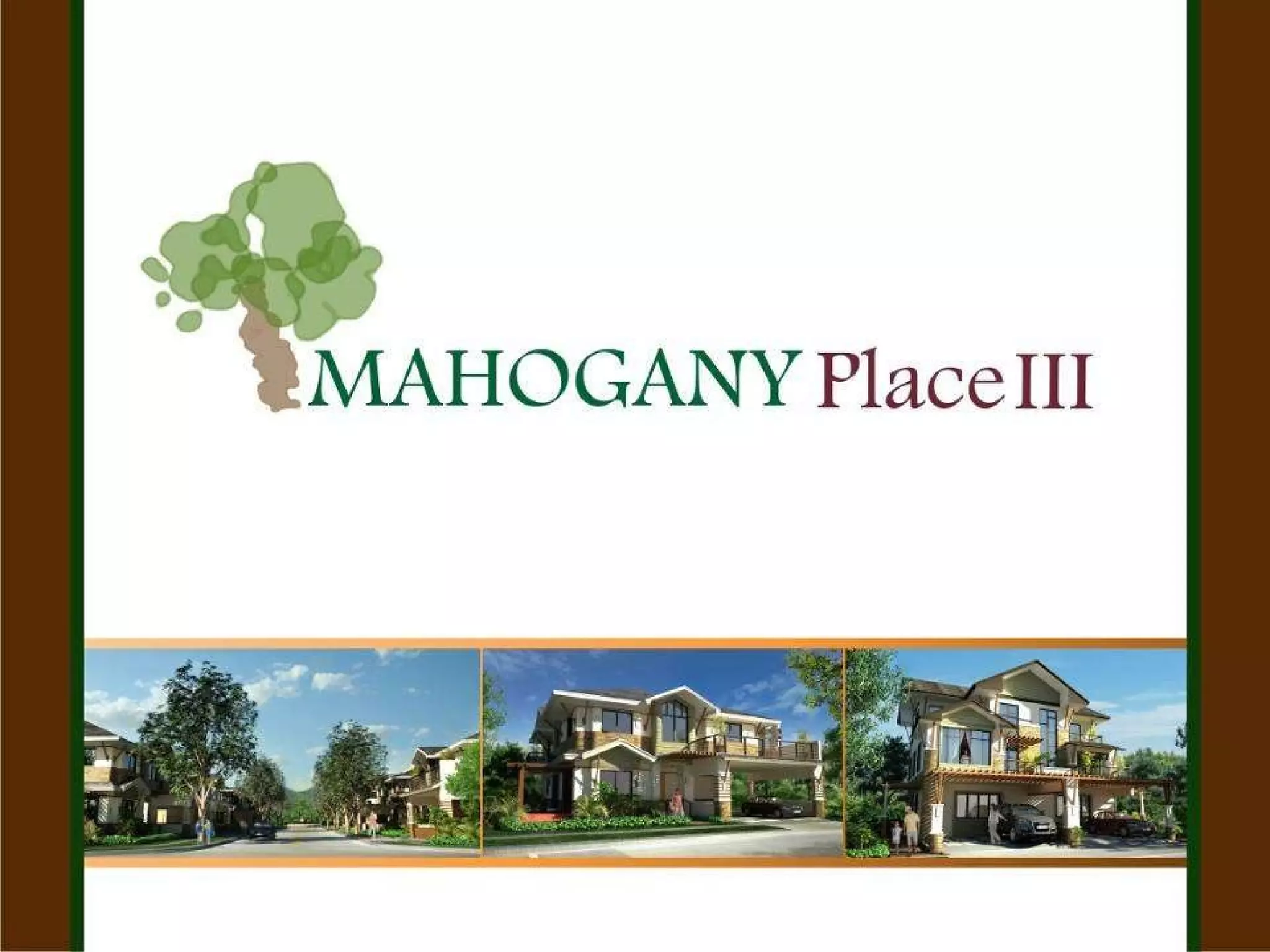 Mahogany Place III | PPT