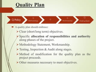 Quality : Concept & Overview for Construction Projects. | PPTX | Civil ...