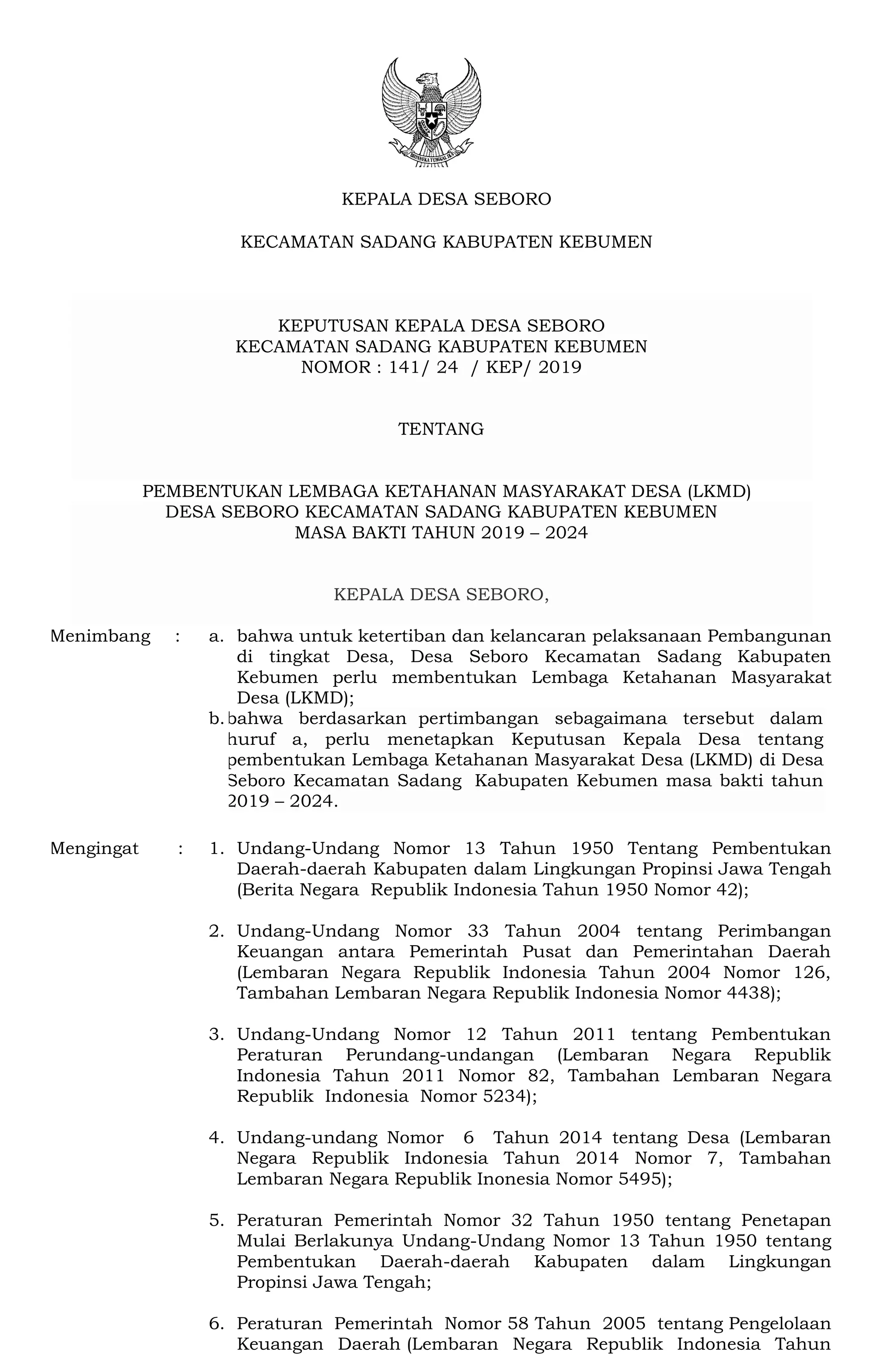 Sk no. 24 lkmd 2019 | PDF