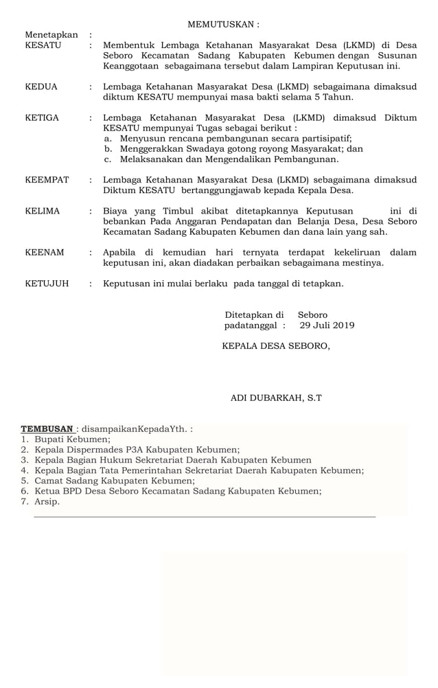 Sk no. 24 lkmd 2019 | PDF