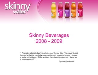 Skinny Powerpoint | PPT