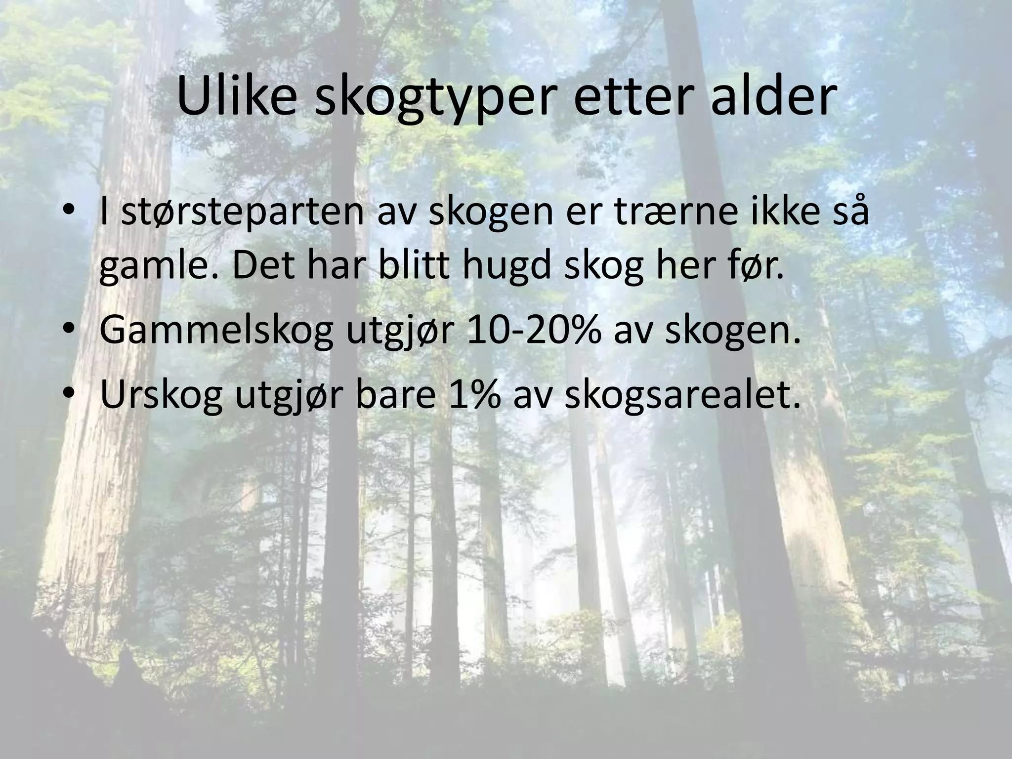 Skog og skogbruk | PPTX