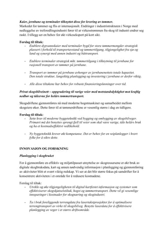 Skog bygg - fiber - energi - østlandsskogbruket | PDF