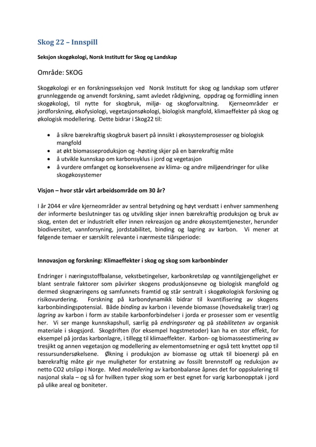 Skog skog og landskap1 | PDF