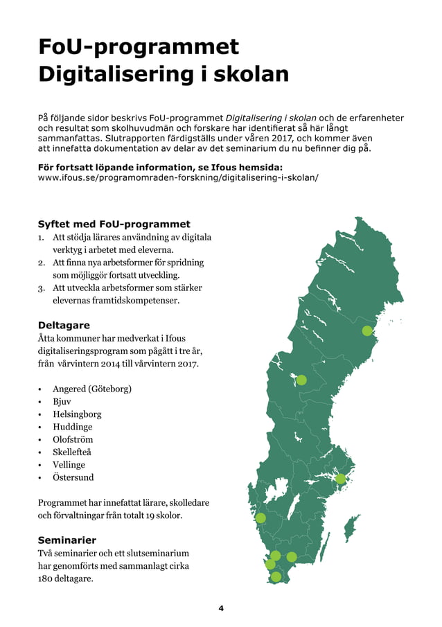 Skolans digitalisering skl rapport | PDF