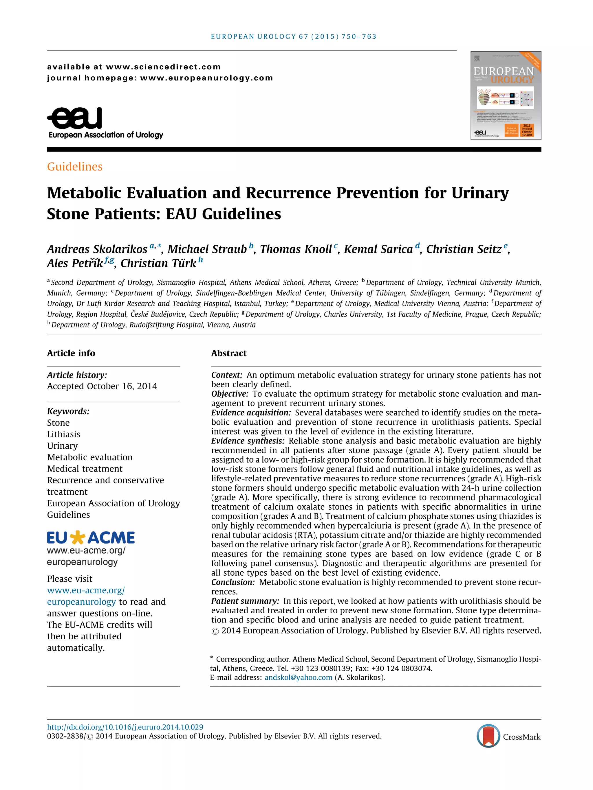 Skolarikos-A-et-al.-Eur-Urol-2015-67-750.-Metabolic-evaluation-and-recurrence-prevention-for ...