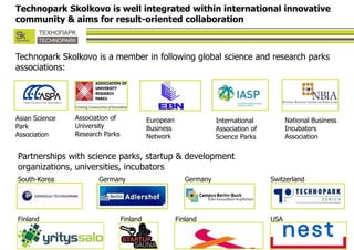 Skolkovo Technopark | PPT