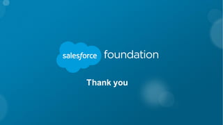 Skoll Foundation's Next Generation Grantmaking with Salesforce | PPT
