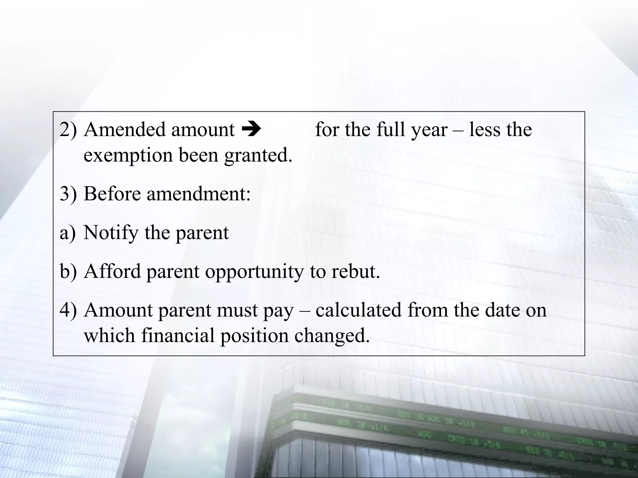 SCHOOL FEES EXEMPTION POLICY | PPT