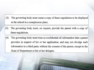 SCHOOL FEES EXEMPTION POLICY | PPT
