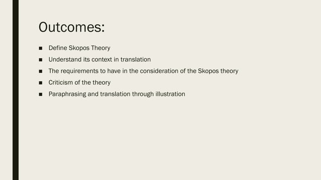 SKOPOS THEORY.pptx...................... | PPT | Free Download