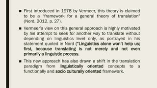 SKOPOS THEORY.pptx...................... | PPTX