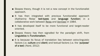SKOPOS THEORY.pptx...................... | PPTX