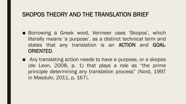 SKOPOS THEORY.pptx...................... | PPT | Free Download