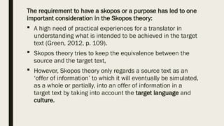 SKOPOS THEORY.pptx...................... | PPT | Free Download