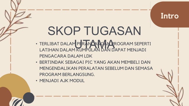 SKOP TUGASAN EXCO PROGRAM DAN MODUL.pptx