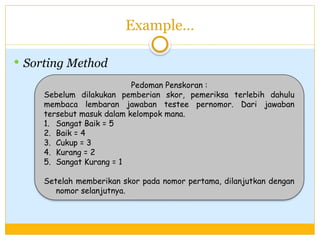 SKOR DAN PENGUKURAN. sebagai alat pengukur evaluasi PAI | PPT