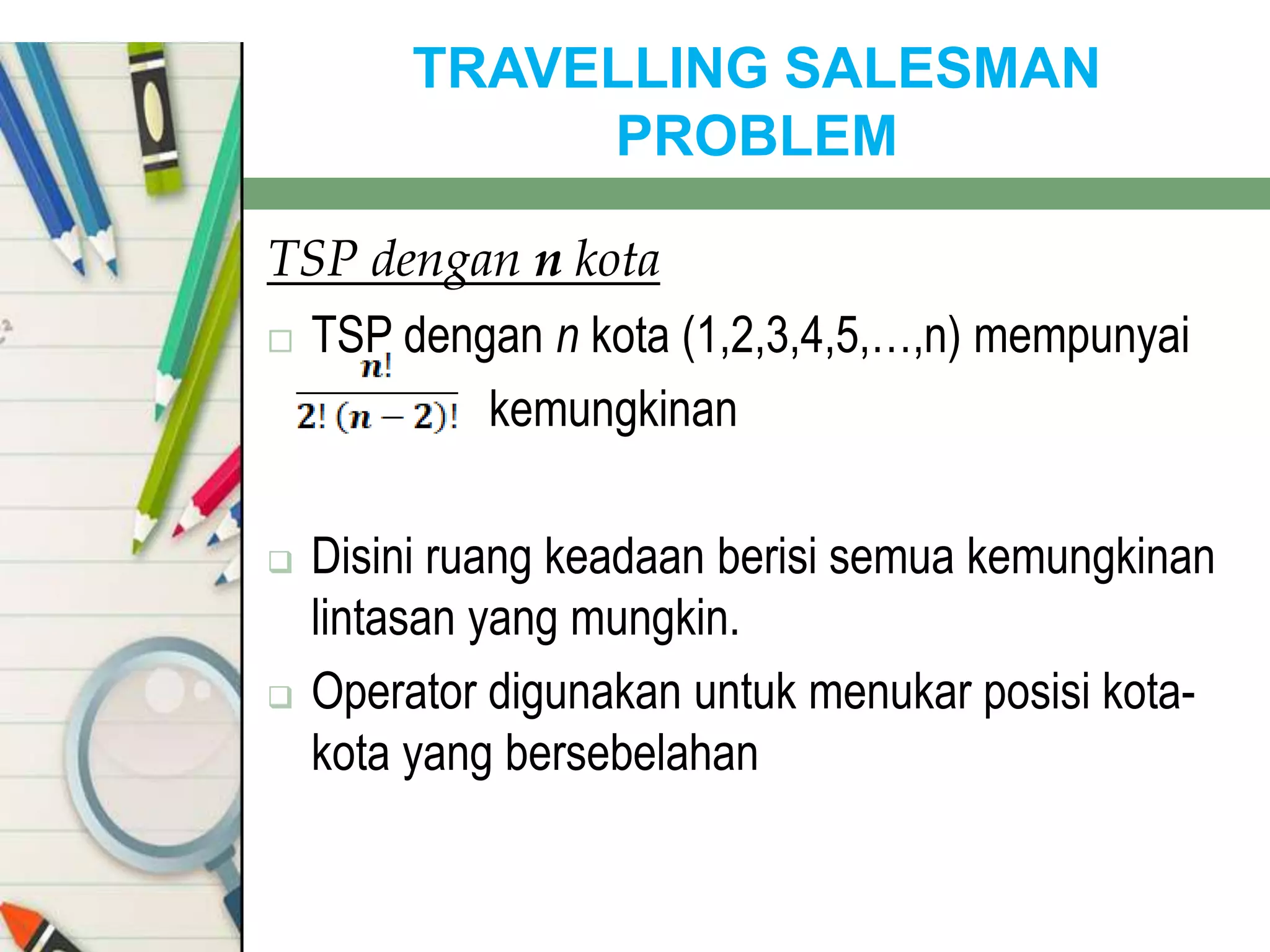 Teknik Optimasi TSP | PPTX