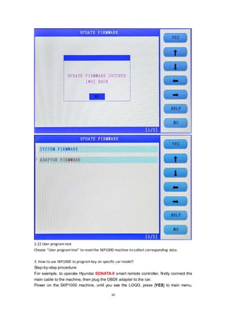 Skp1000 tablet key programmer user manual obdii365 | DOCX | Operating ...